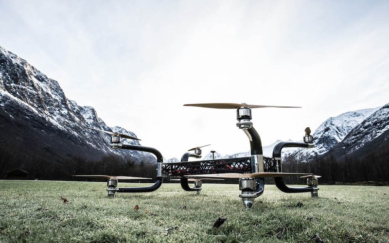 Novo drone peso-pesado